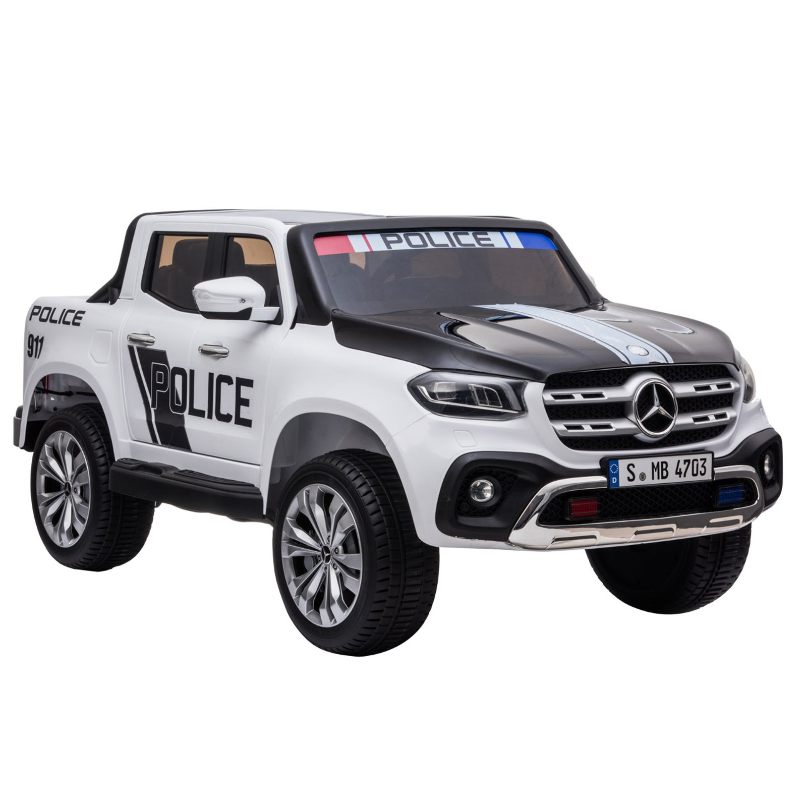 MERCEDES BENZ XMX606 POLICE - cordless car - rover - Vehicles ...