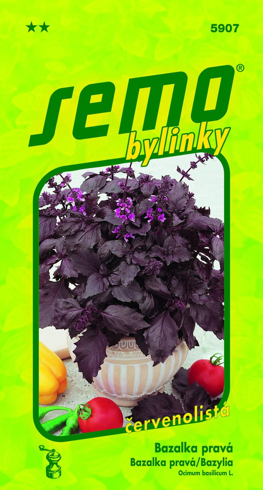 Basil - Purple Opaal 1g - Semena - Garden - HECHT