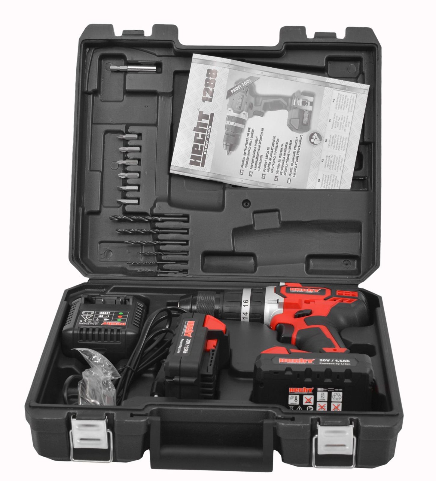 HECHT 1288 - Accu Screwdriver/Impact Drill - Hecht - Workshop - Tools ...