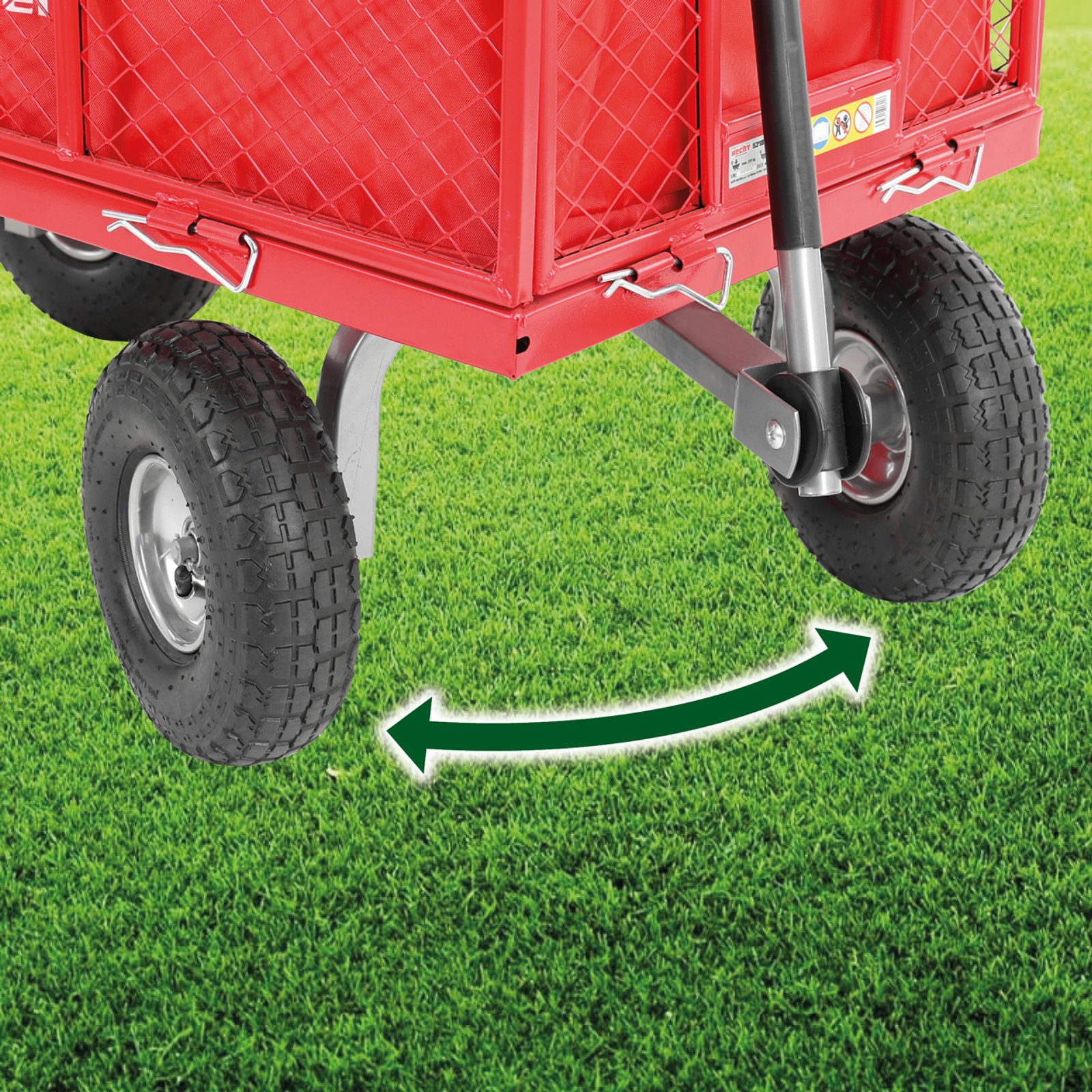 Trailer - HECHT 52184 - Hecht - Accessories - Ride on Mowers, Garden ...