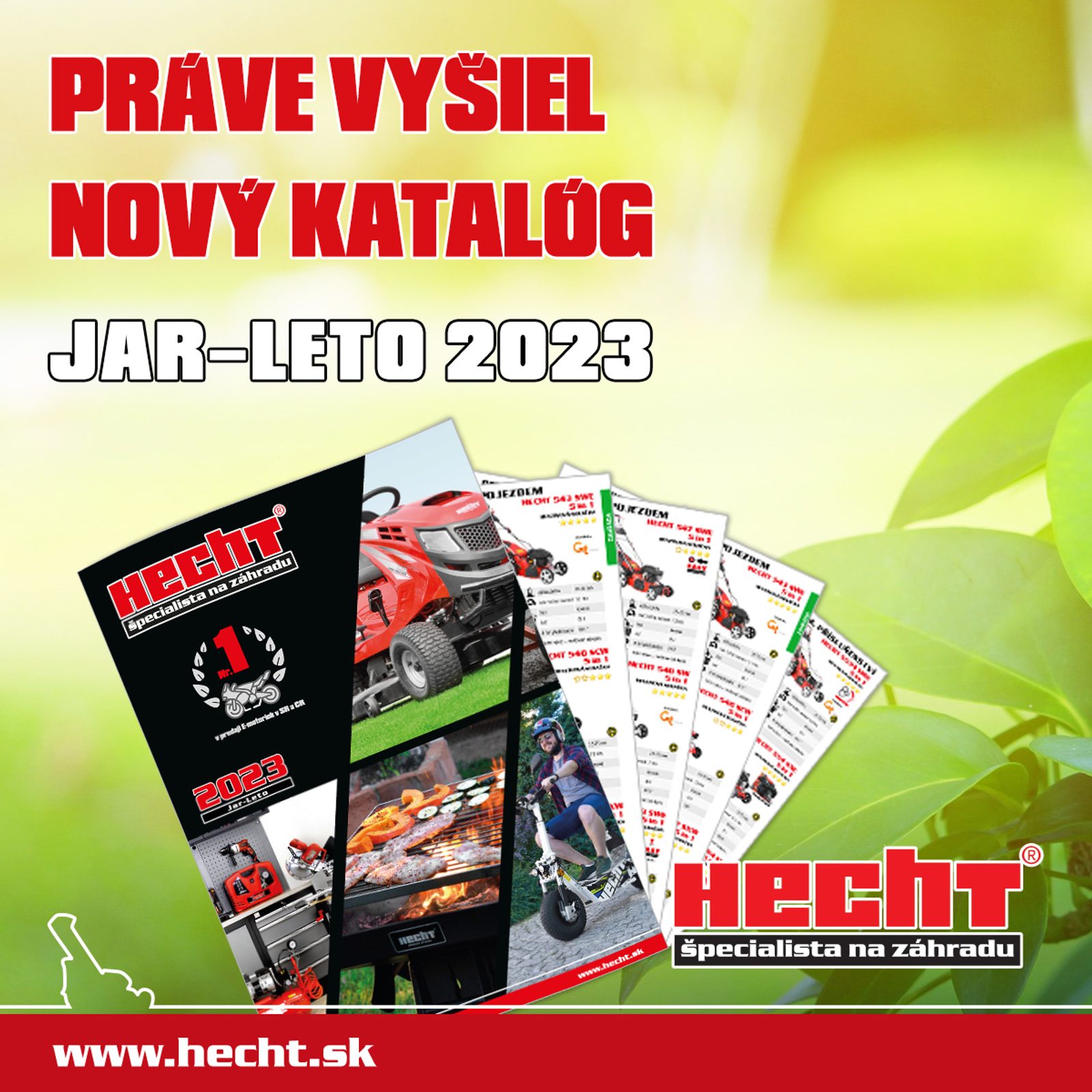 Práve vyšiel nový katalóg HECHT! | HECHT.SK
