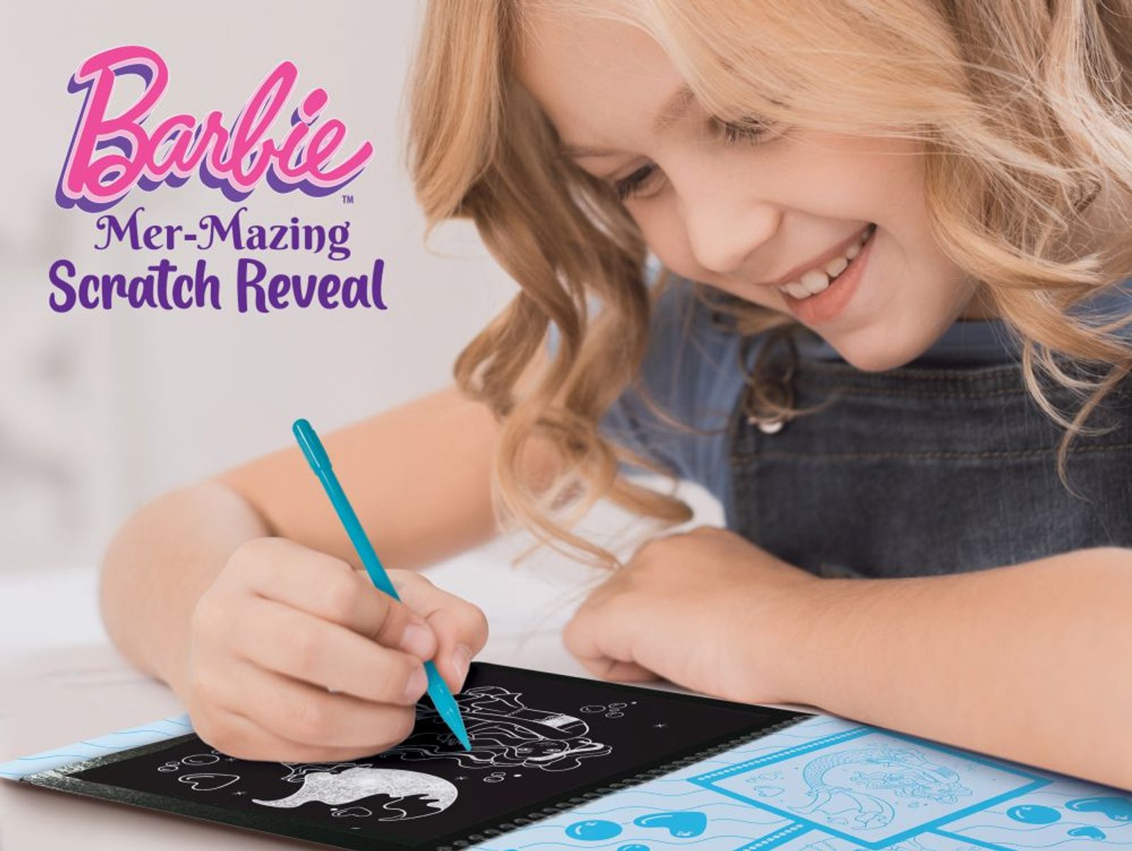 BARBIE SKETCH BOOK MER-MAZING SCRATCH REVEAL - Liscianigioch - Hračky ...
