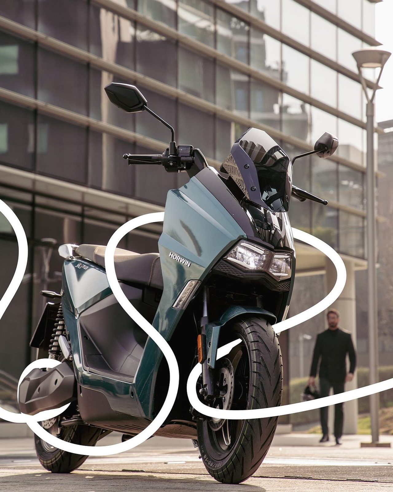 Horwin SK3 Plus Metalická zelená - Extended range - Horwin - Horwin SK3 ...