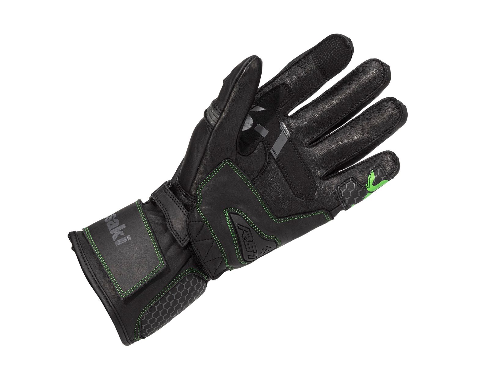 Pánské sportovní kožené rukavice MILAN - Kawasaki - Kožené rukavice - 2 ...