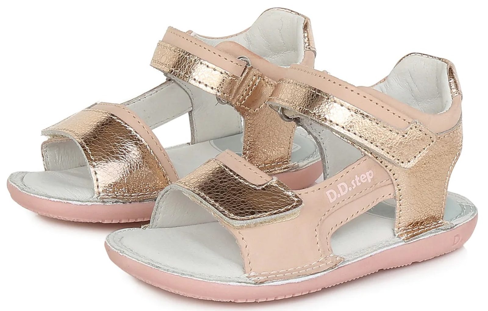 Dívčí BAREFOOT sandály DDstep - Baby Pink - D.D.step - Letní boty ...