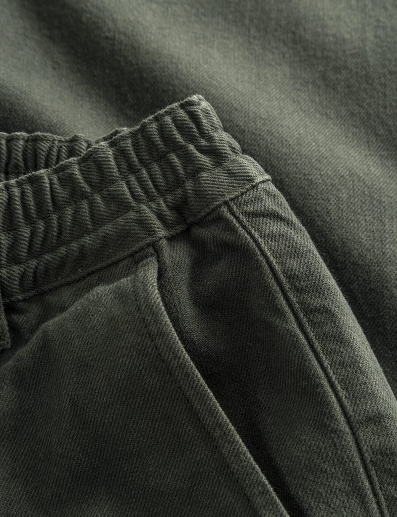 forét Clay Pants — Dark Moss - forét - Spodnie - Odzież - Gentleman Store