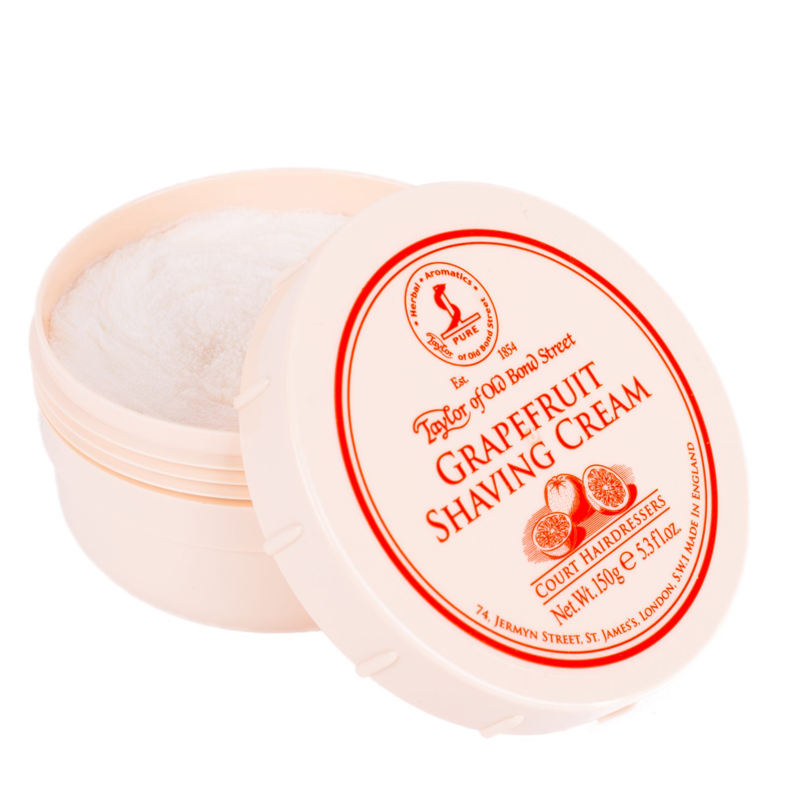 Taylor of Old Bond Street Shaving Cream - Grapefruit (150 g) - Taylor ...