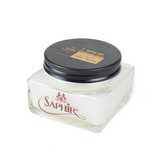 Saphir Mink Oil Leather Conditioner (75 ml) - Saphir - Leather Shoe ...