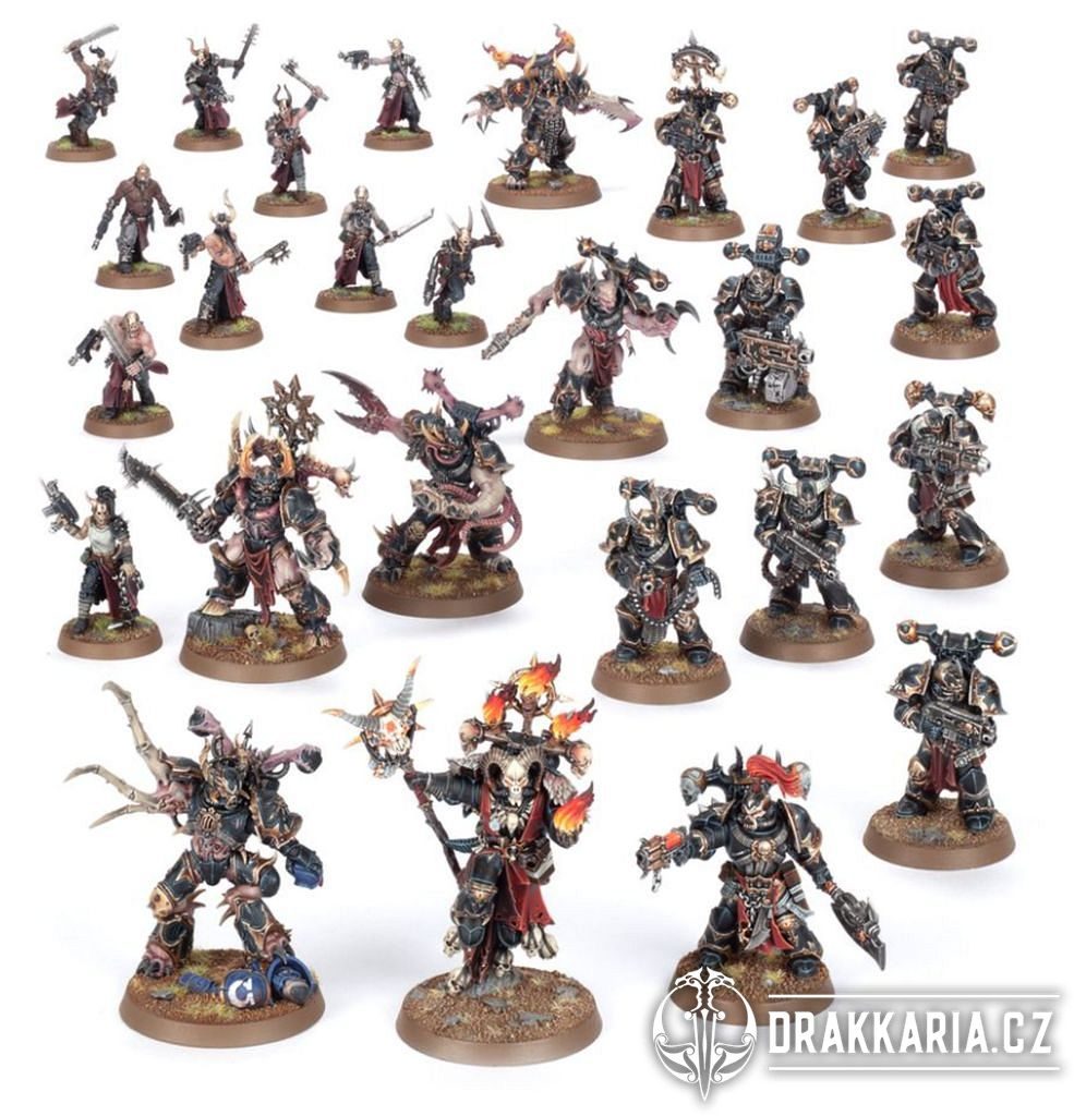 Warhammer 40k Chaos Space Marines Combat patrol - Drakkaria