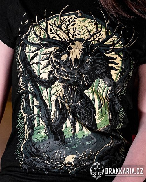 LESHY, dámské tričko barevné vracíme se ke kořenům