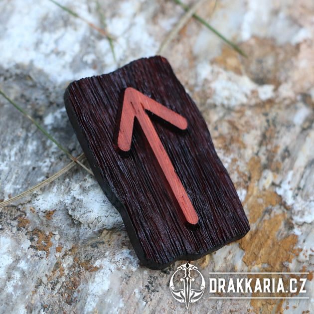 RUNY - starší Futhark, sada dřevěných run - Drakkaria.cz | Výroba ...