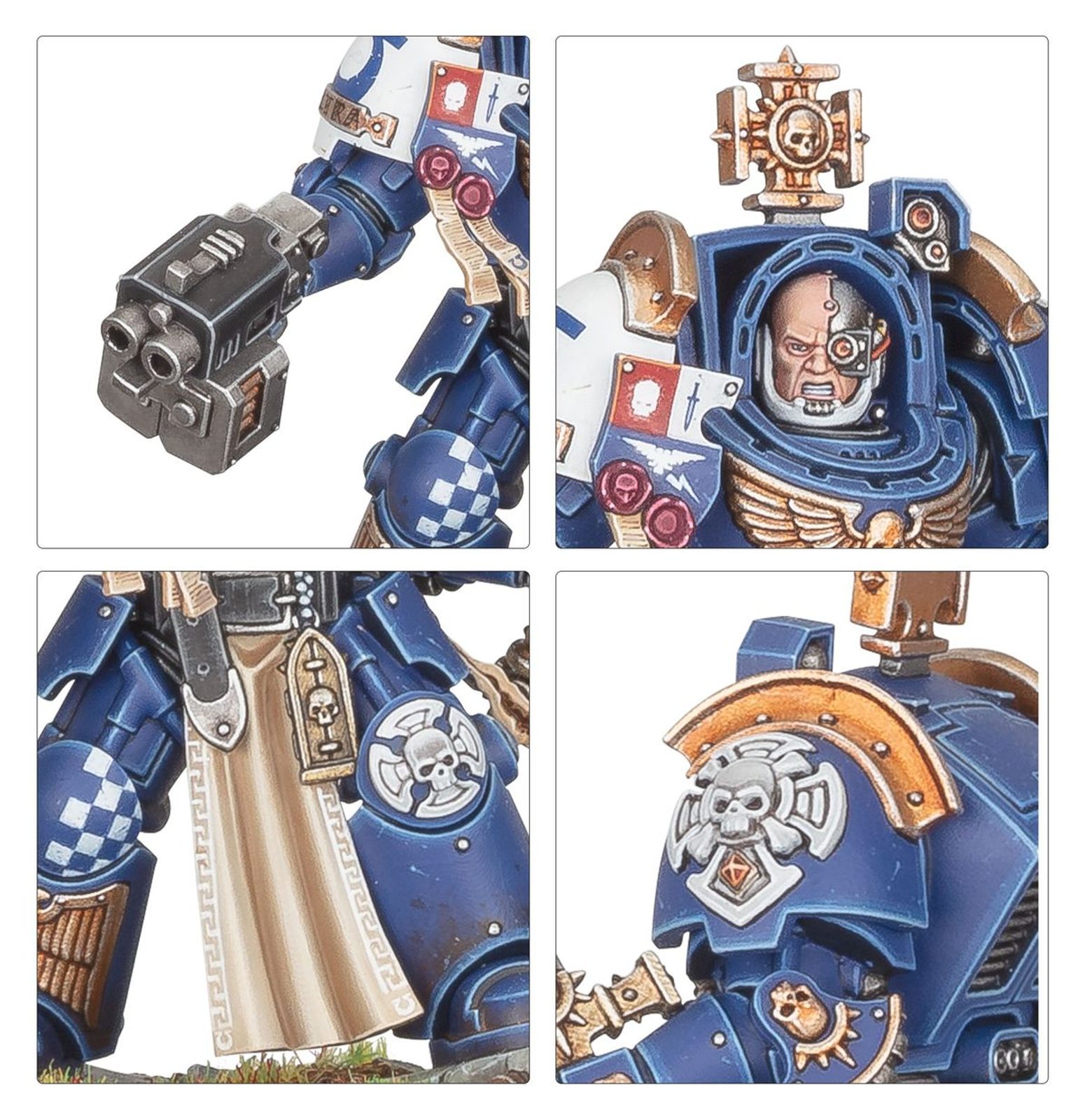 Warhammer 40k Space Marines Captain in Terminator Armour - Drakkaria