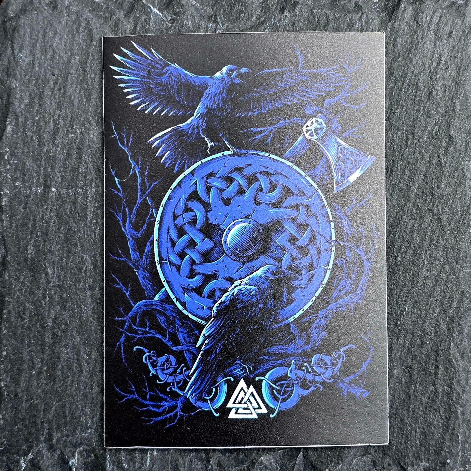 HUGINN a MUNINN, magnetka, 57x80 mm - Drakkaria