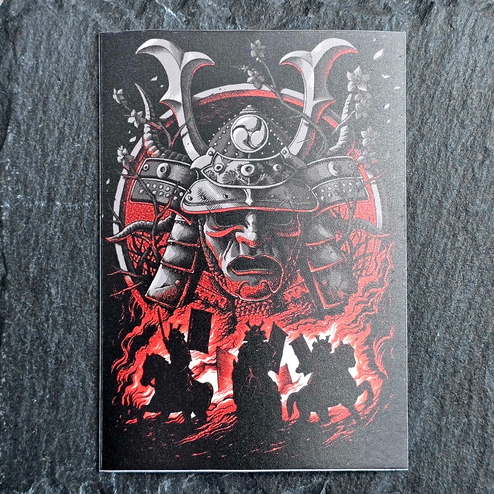 SAMURAI, magnetka, 57x80 mm - Drakkaria