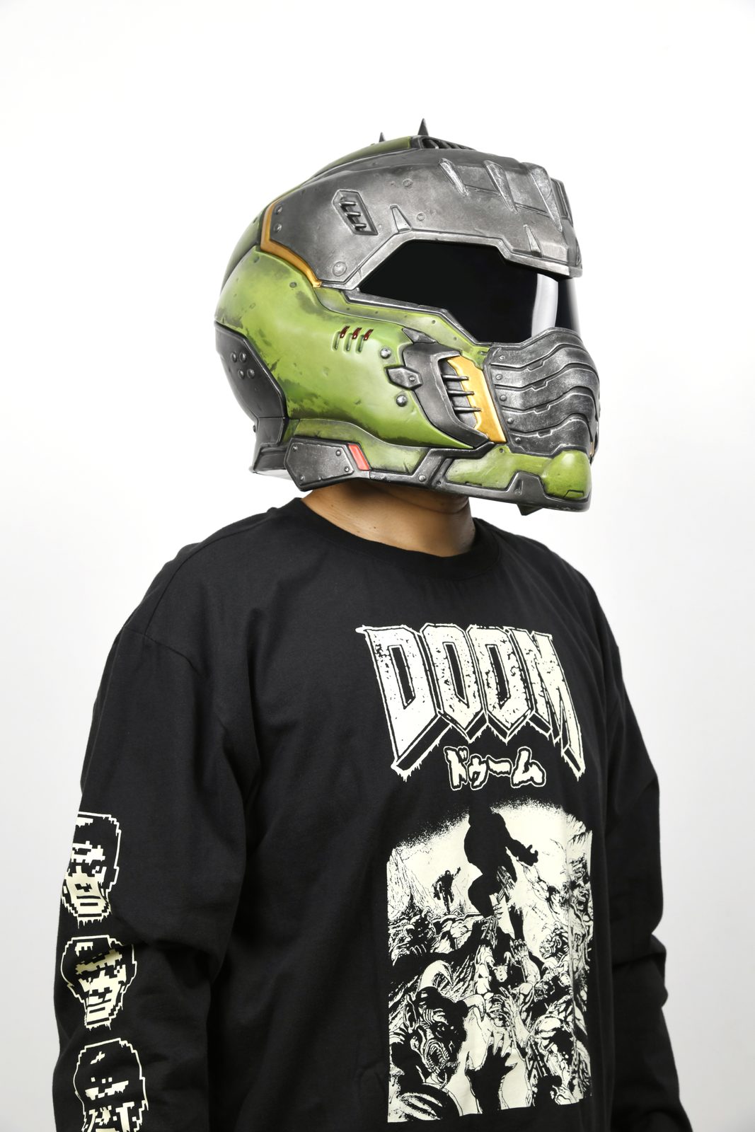 Doom Přilba – The Dark Ages Wearable Helmet! - Drakkaria