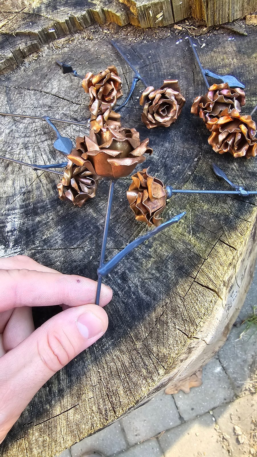 PRAŽSKÁ KOVANÁ RŮŽE - puget tří růží - Drakkaria