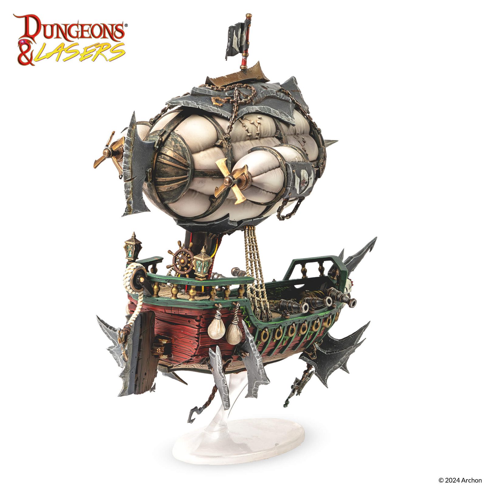 Dungeons & Lasers: Flying Pirates Airship - Drakkaria