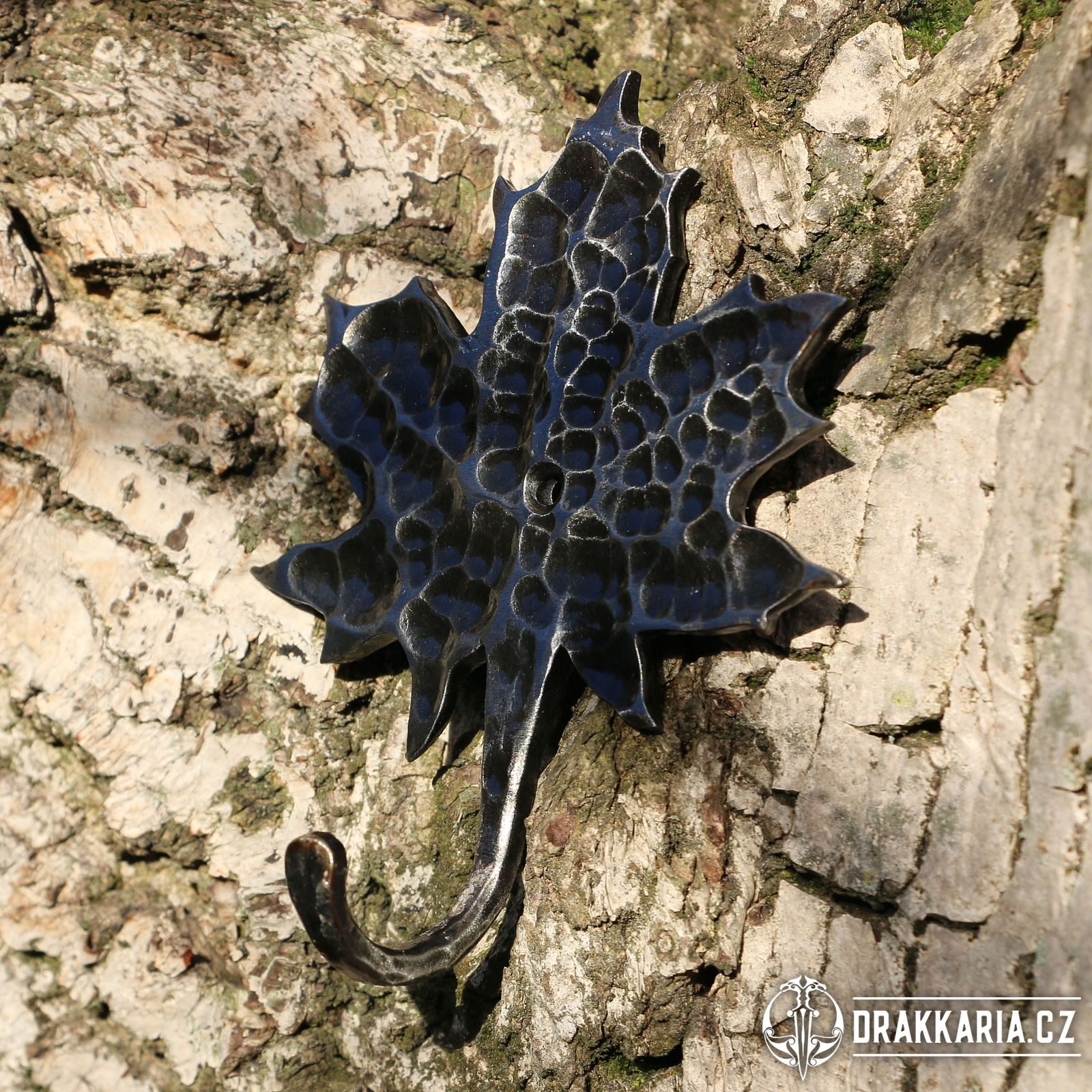 JAVOR LIST věšák na klíče / věšák na šaty - Drakkaria