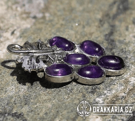 HROZEN VÍNA, stříbrný přívěšek, Ag 925 - drakkaria.cz