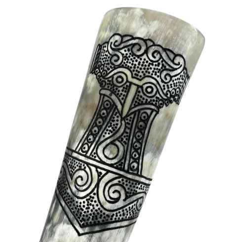 Rohy na pití | Signální rohy vikingské a keltské rohy - Drakkaria