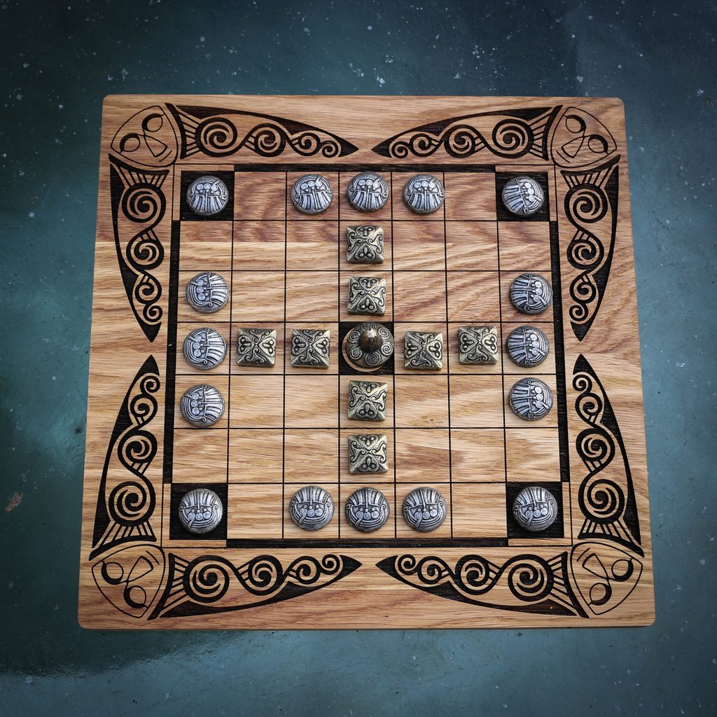 FIDCHELL Celtic board game, playing board Wulflund