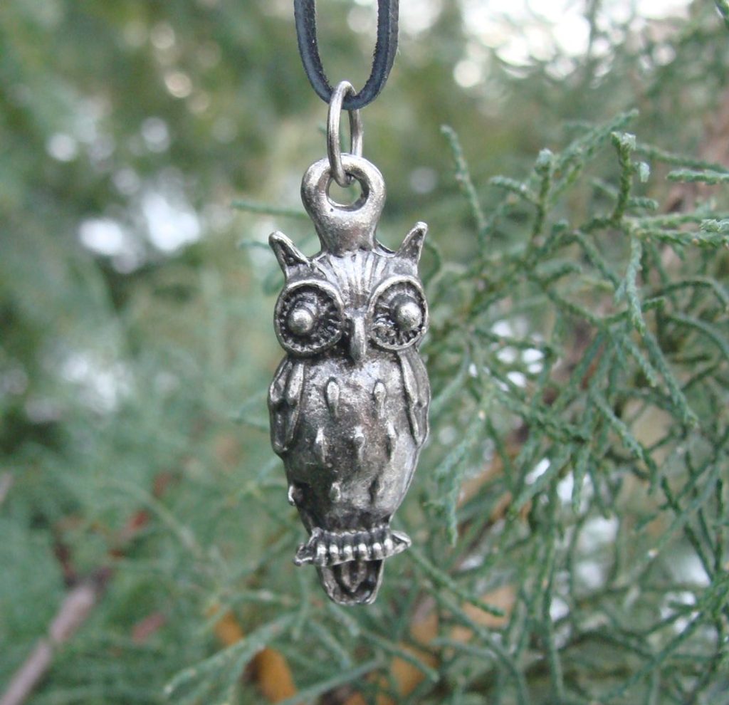 OWL TALISMAN Tieramulette Zinkamulette, Schmuck Wir lassen Geschichte ...
