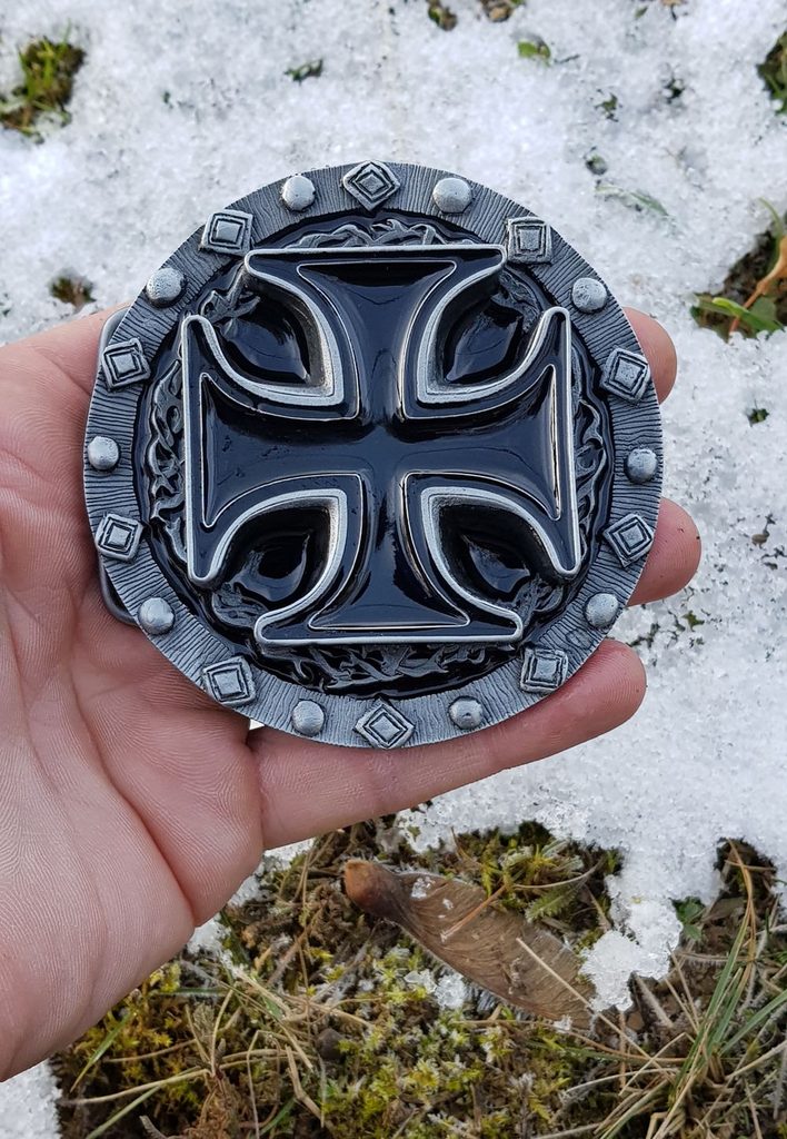 IRON CROSS, belt buckle Wulflund