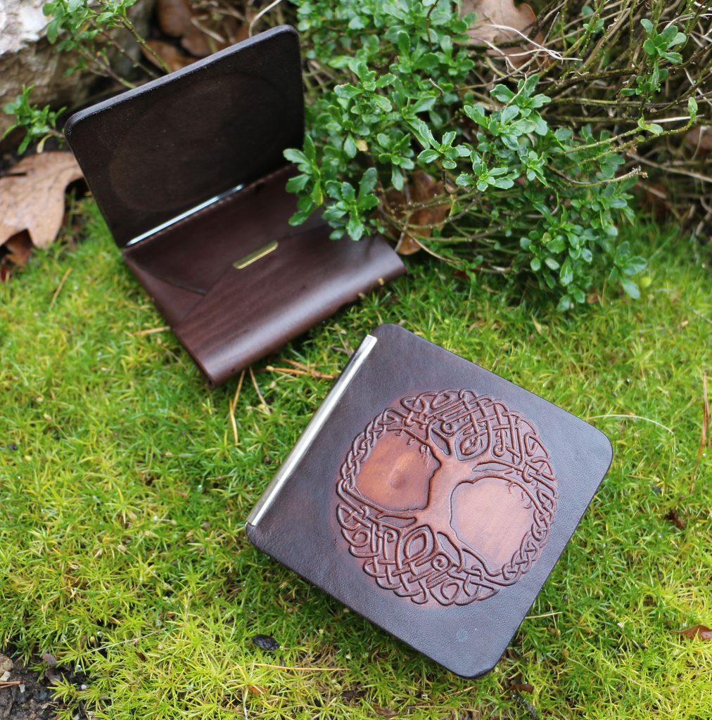 CELTIC TREE, leather wallet Leather Wallets Leather Products Wulflund