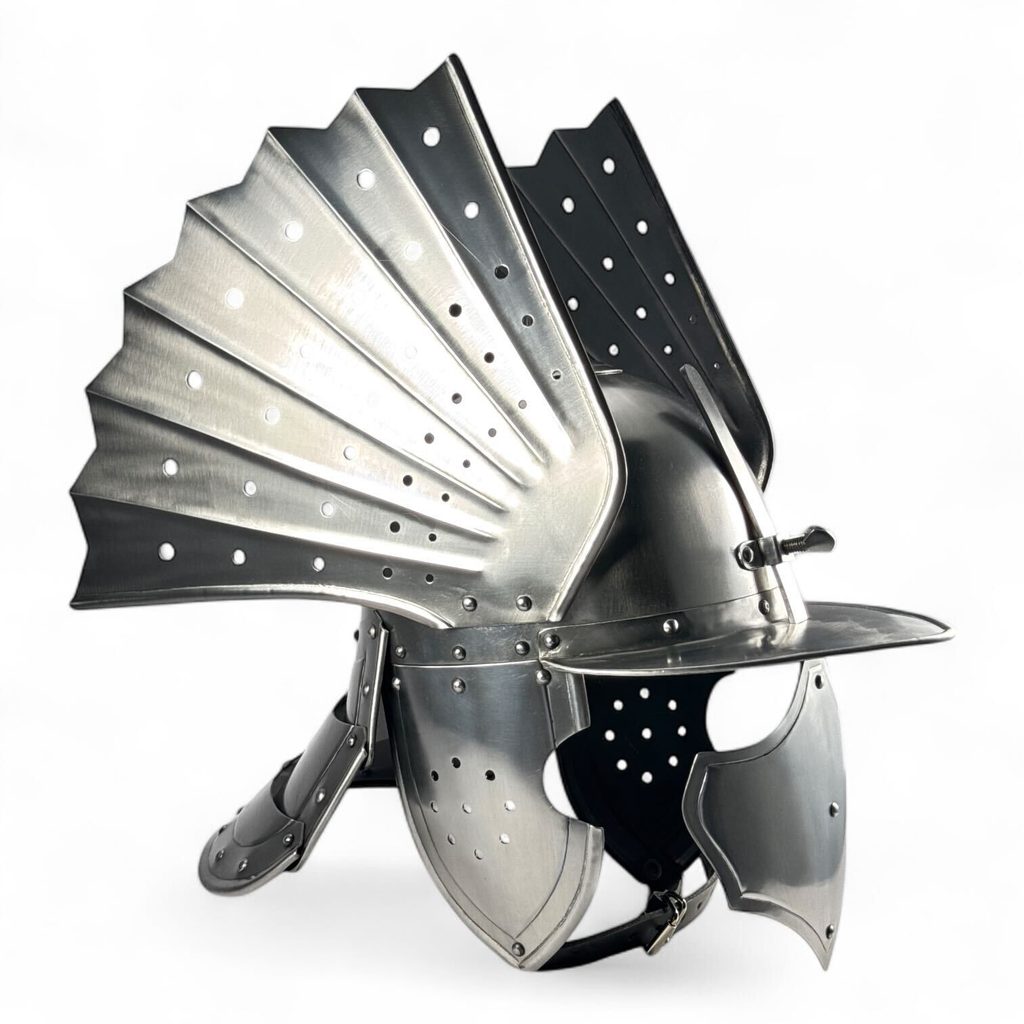 Polish hussar, winged helmet Wulflund