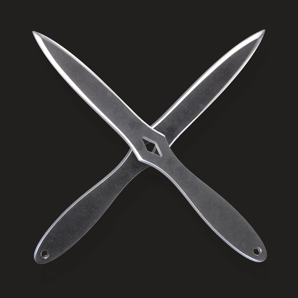 EXCALIBUR, professional throwing knives - 3x set Wulflund