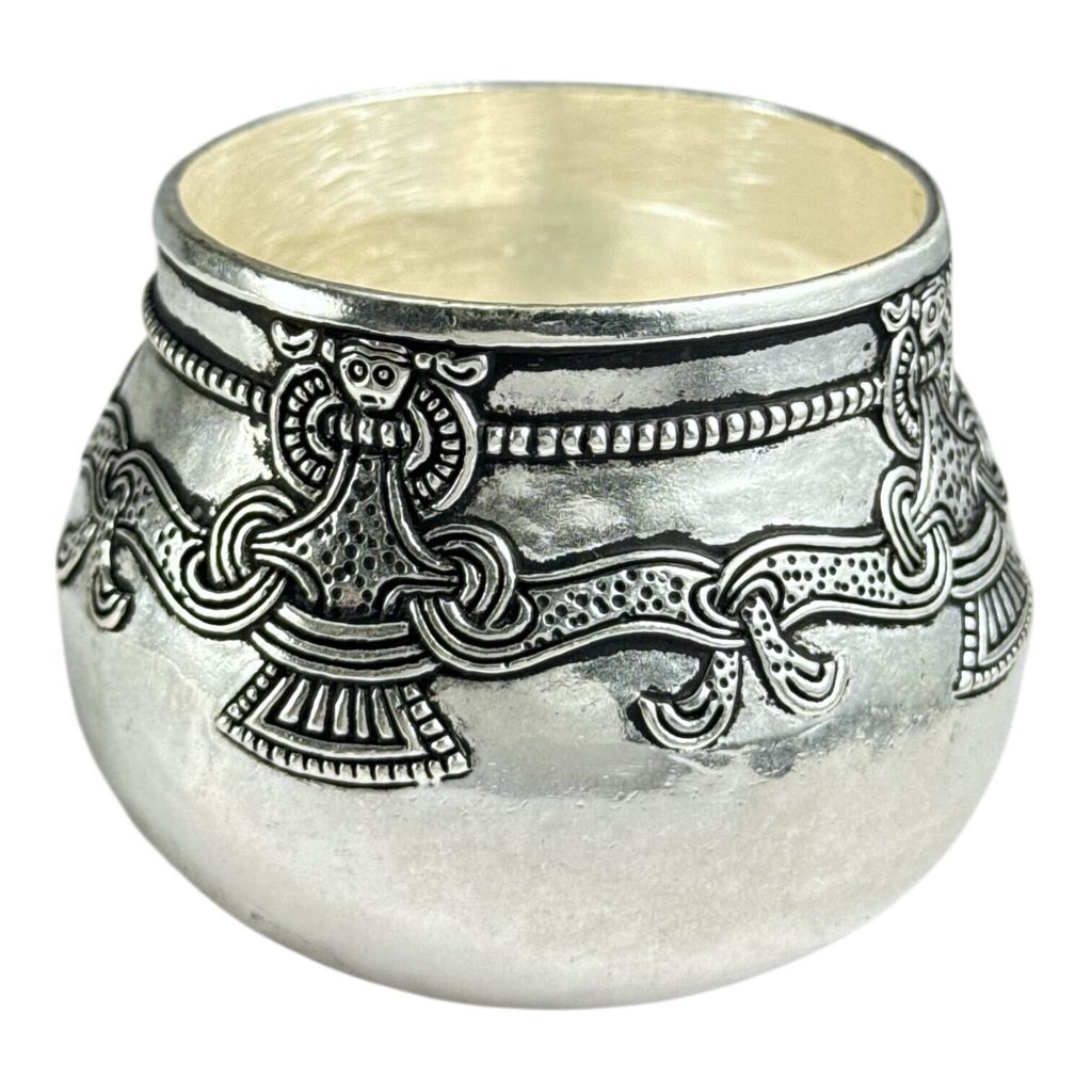 Viking cup Lejre, brass Wulflund