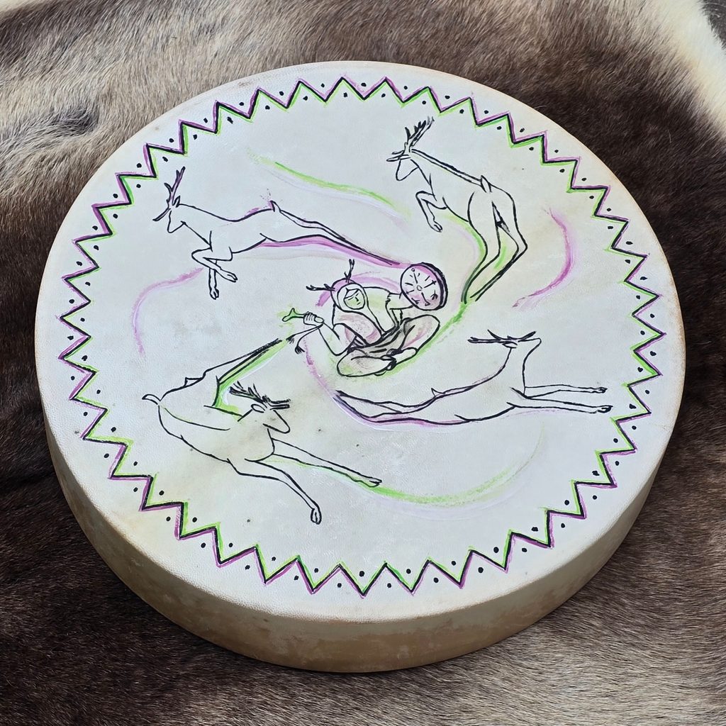 Sámi shaman, shaman drum 40cm Drums Music instruments, Camping and ...