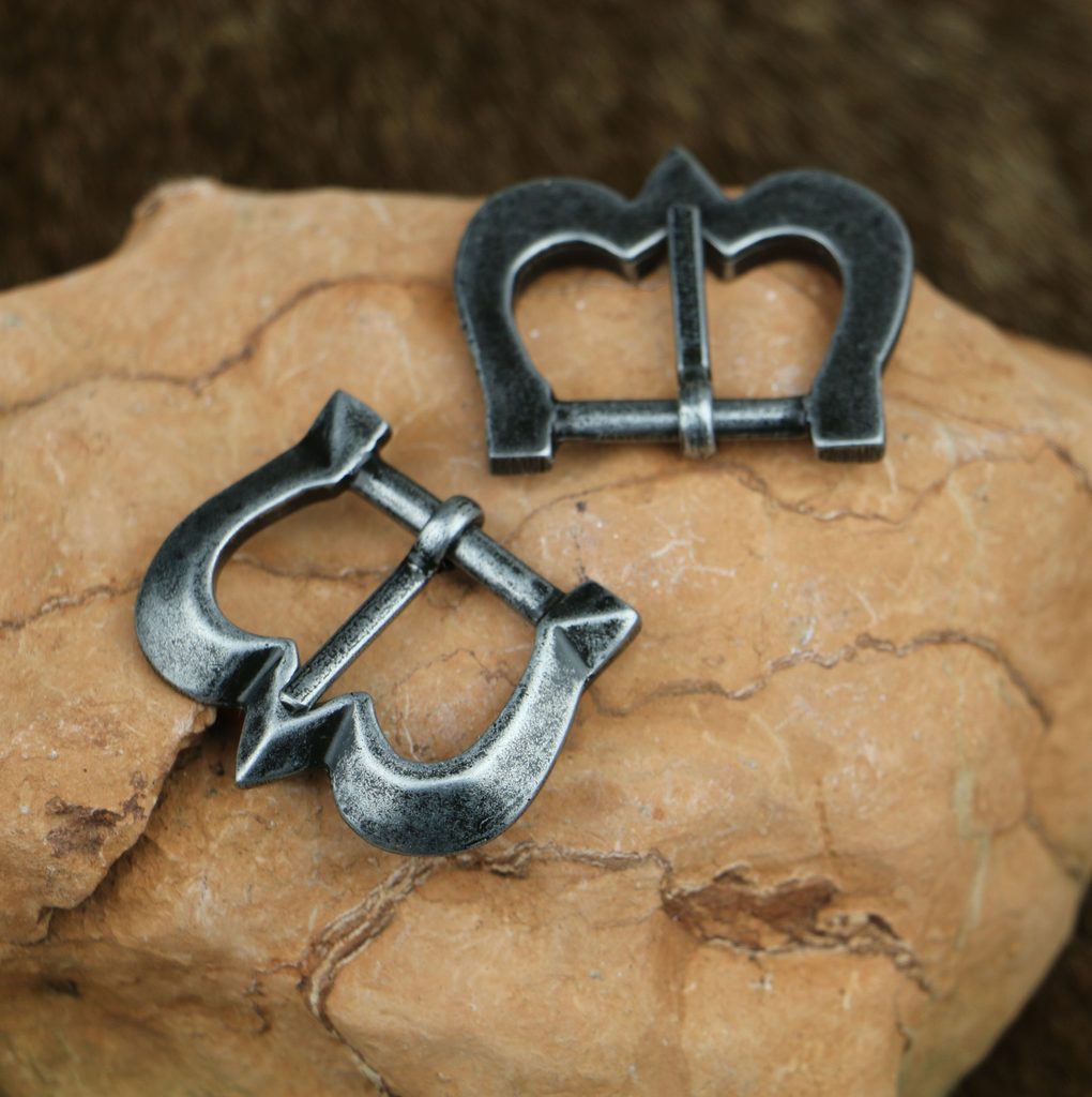 HISTORICAL BUCKLE medieval, zinc Wulflund