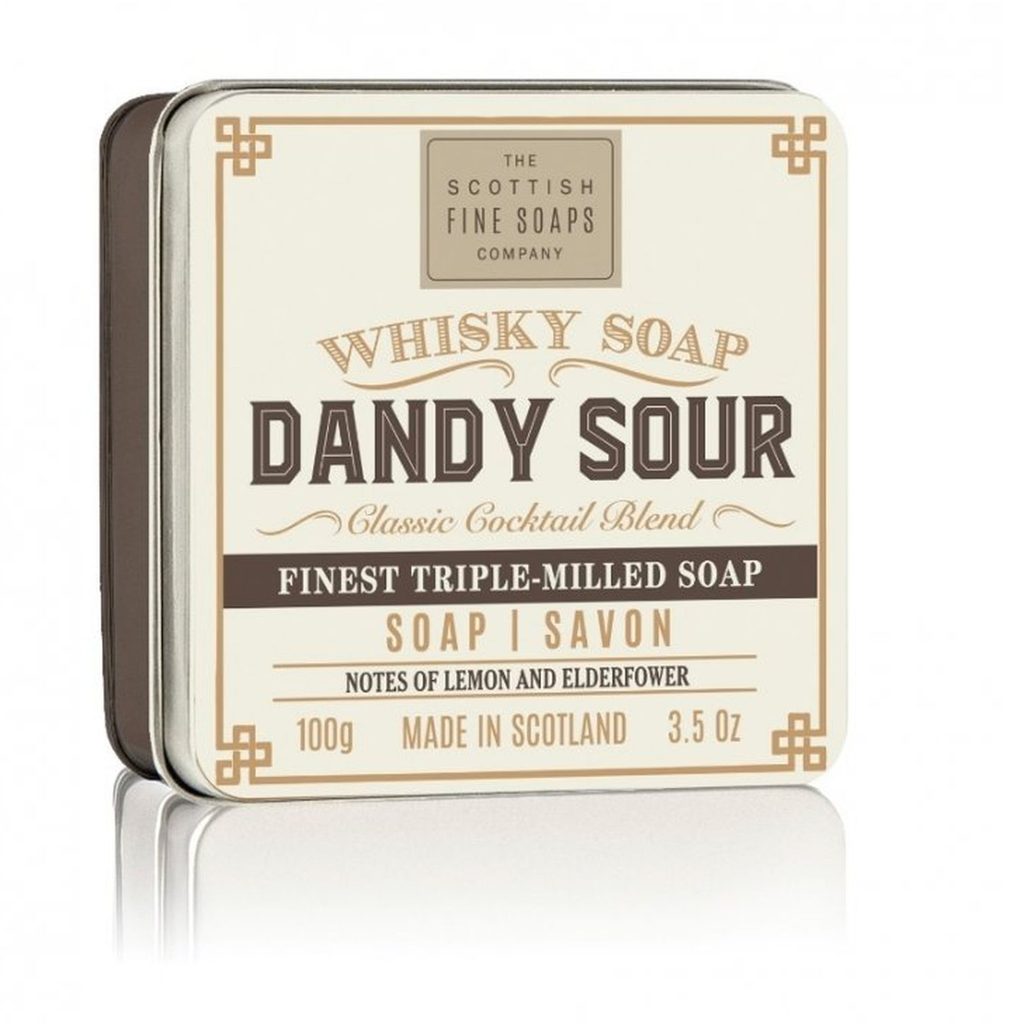 Dandy Sour Scottish Soap in a Tin Wulflund