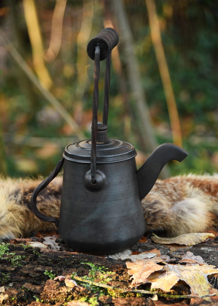 Historical kettle, steel Wulflund