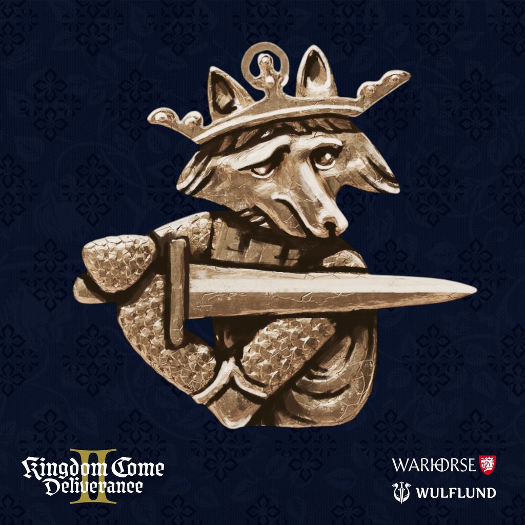 Roi Renard roux, pendentif, Kingdom Come: Deliverance II, bronze Nous ...