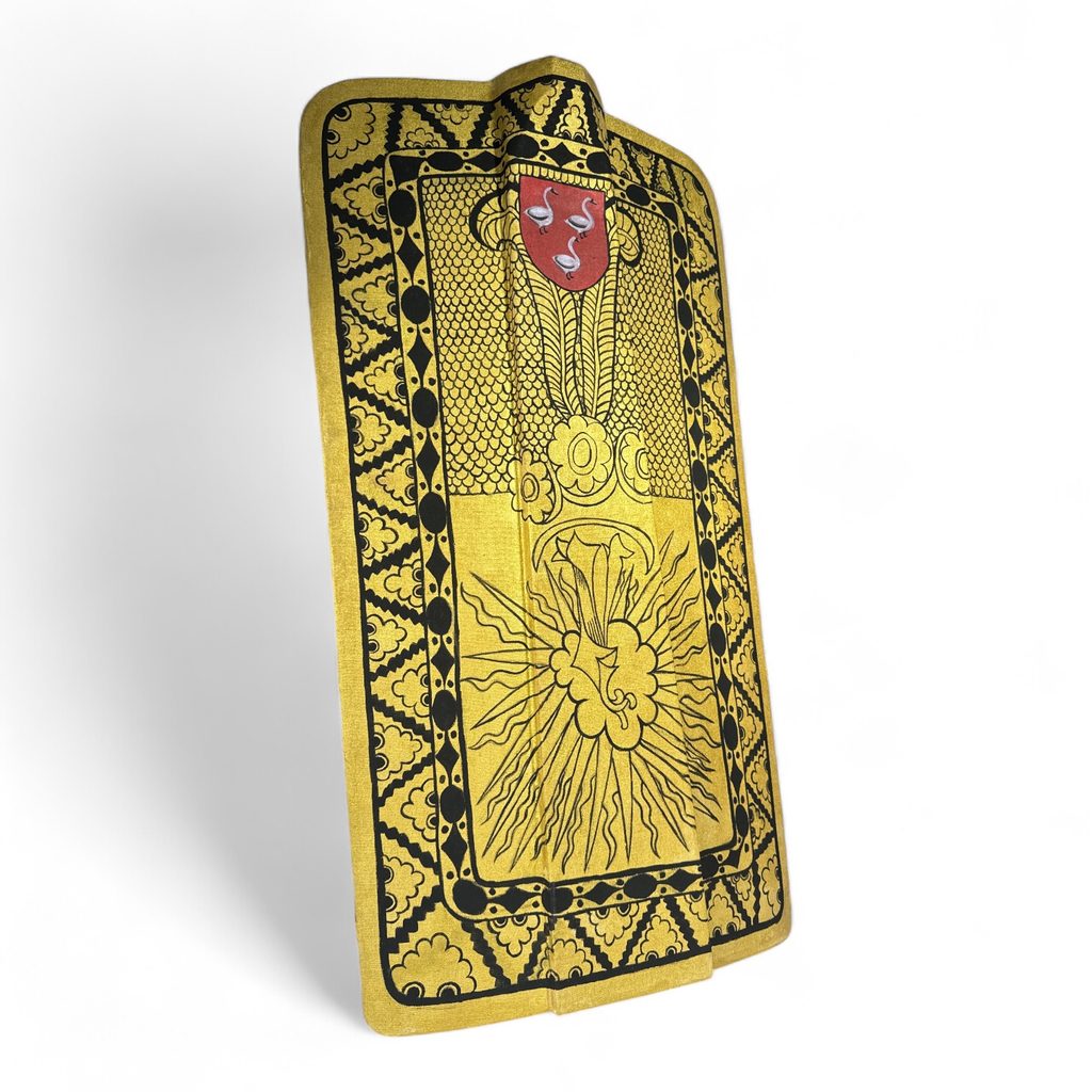 Medieval Pavise Shield, Chomutov, Bohemia Wulflund