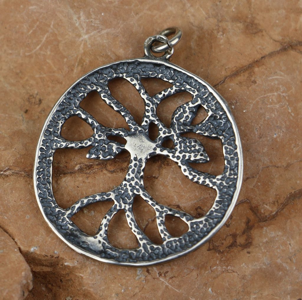 TREE, pendant, sterling silver Wulflund