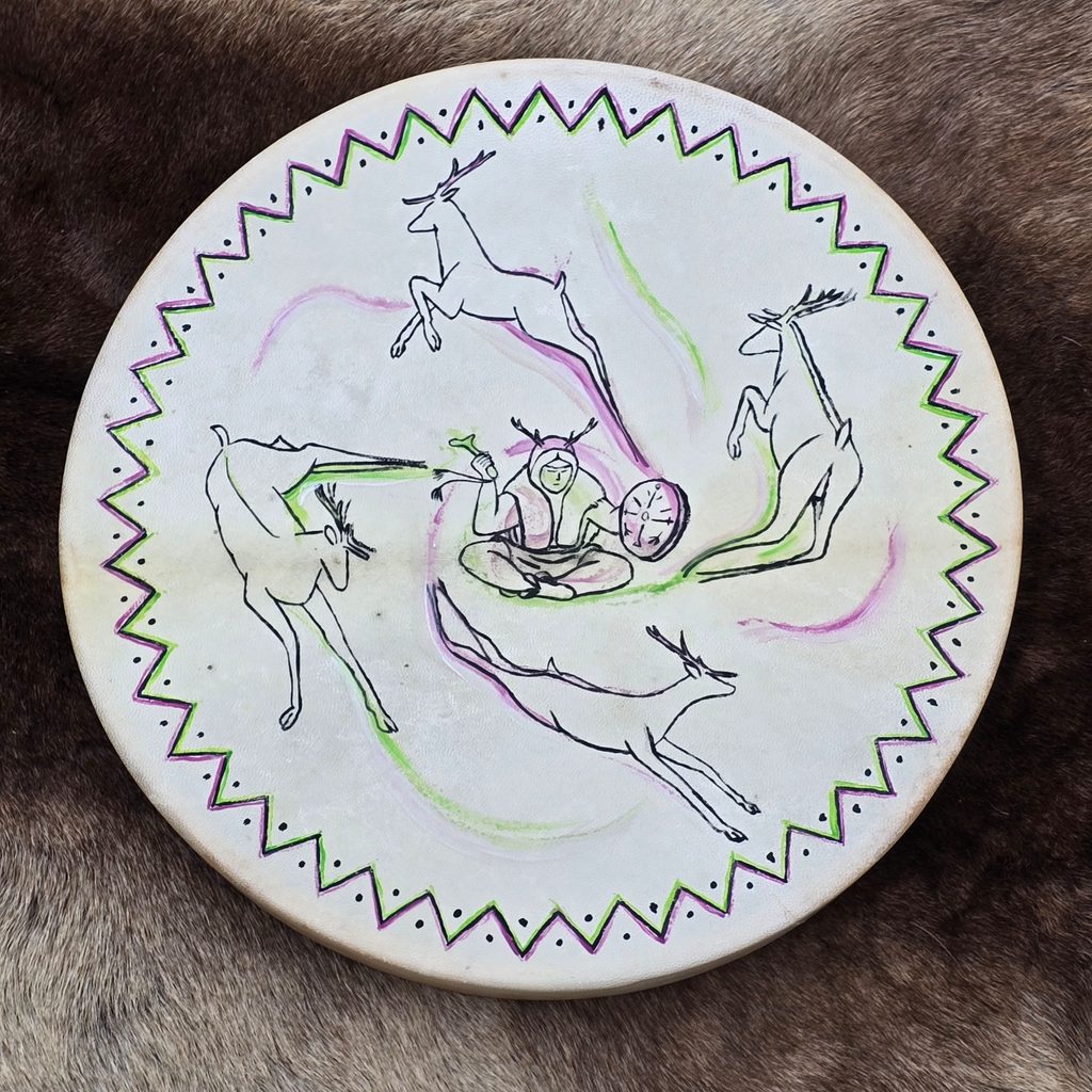 Sámi shaman, shaman drum 40cm Drums Music instruments, Camping and ...