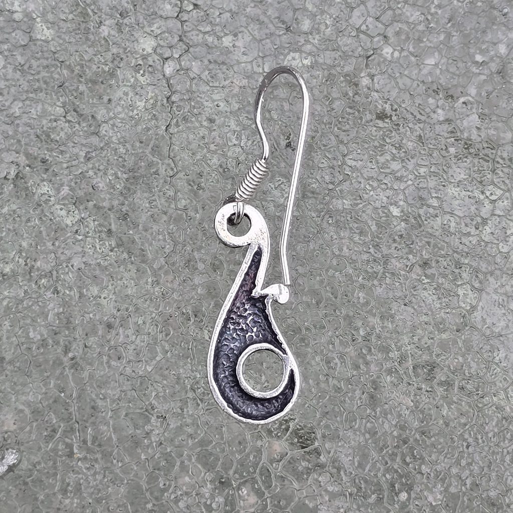 Selkie, earrings, silver 925/1000 Wulflund