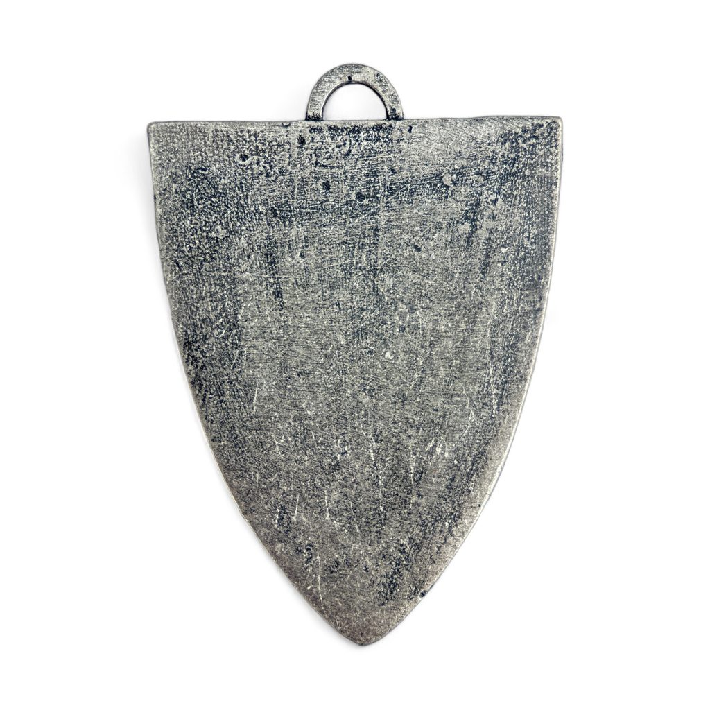 Lords of Talmberk, medieval shield, pendant, zinc Wulflund