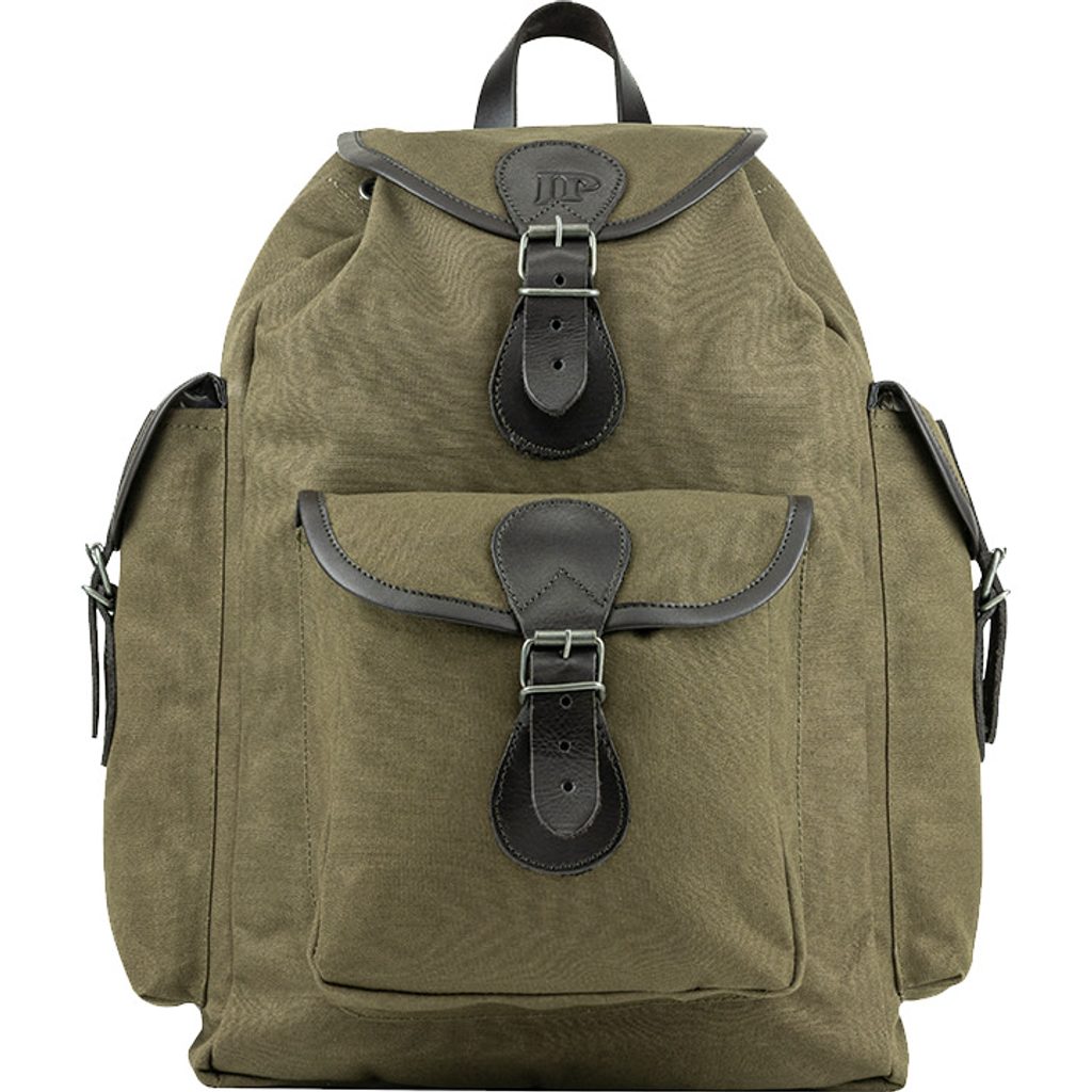 Rucksack Canvas Day Pack grün Outdoor Lagerleben und Handwerk Wir ...
