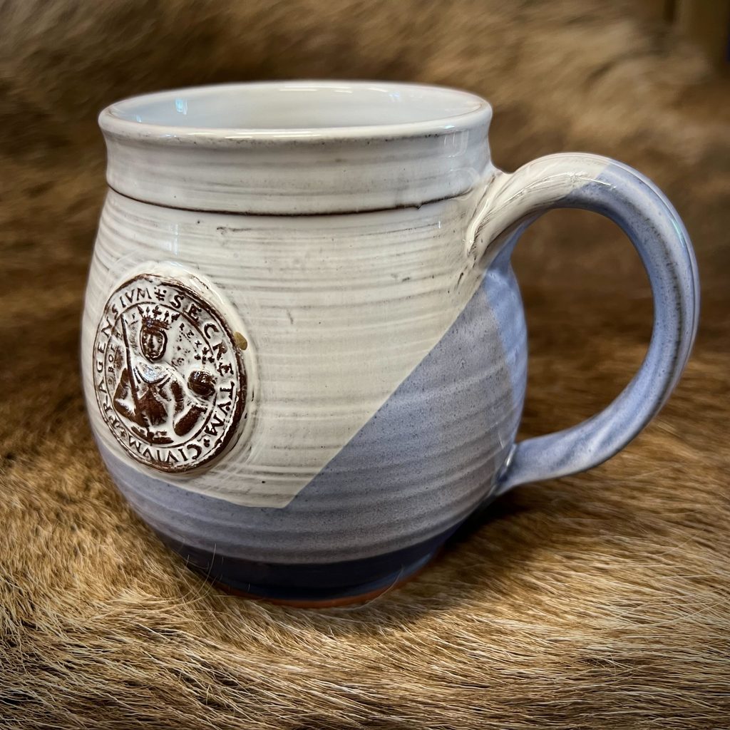 KING - MEDIEVAL MUG historical ceramics Feasting Wulflund