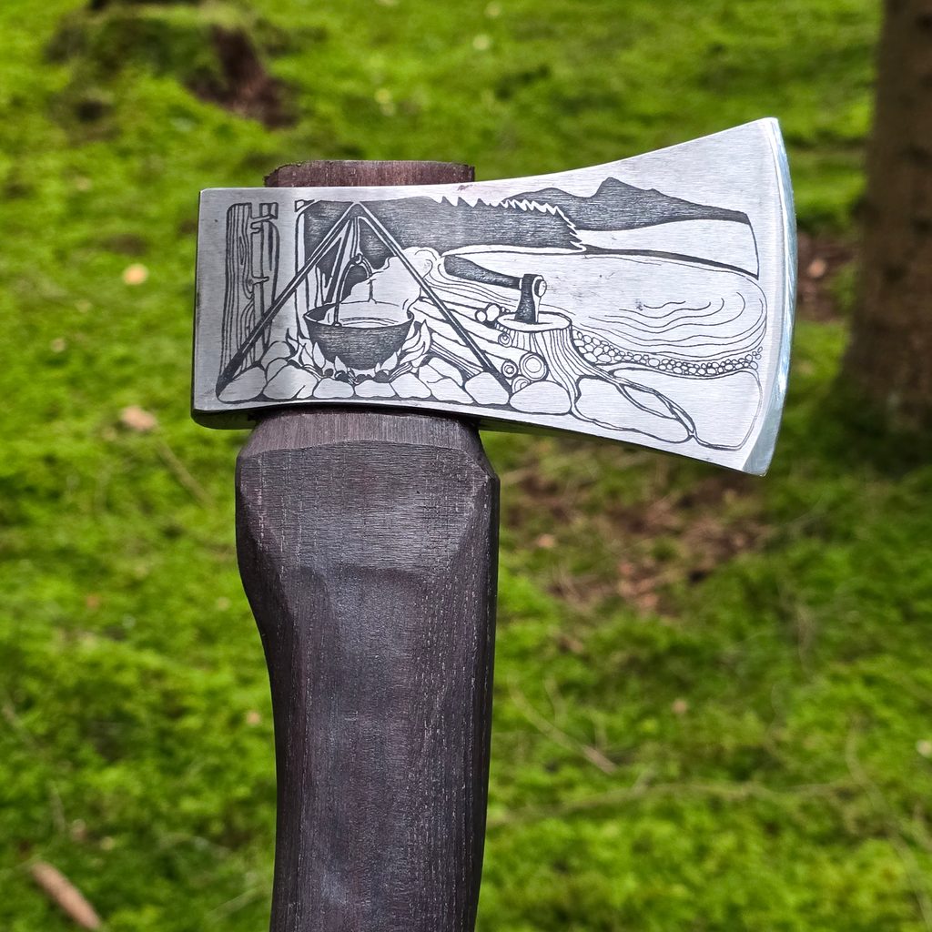 Canadian forged ax - BUSHCRAFT Wulflund