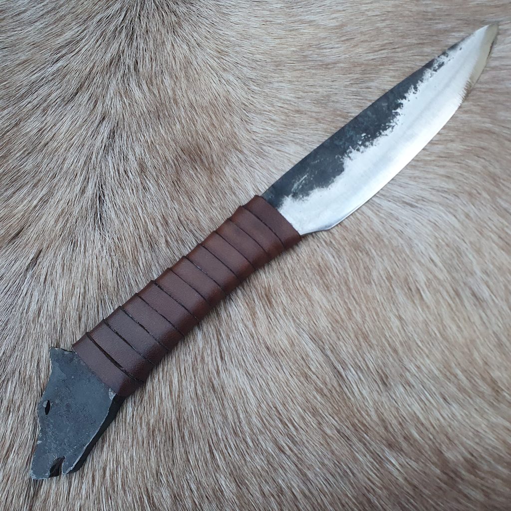 WOLF - Werewolf KUDLAK, knife with SCABBARD Drakkaria Historical knives ...