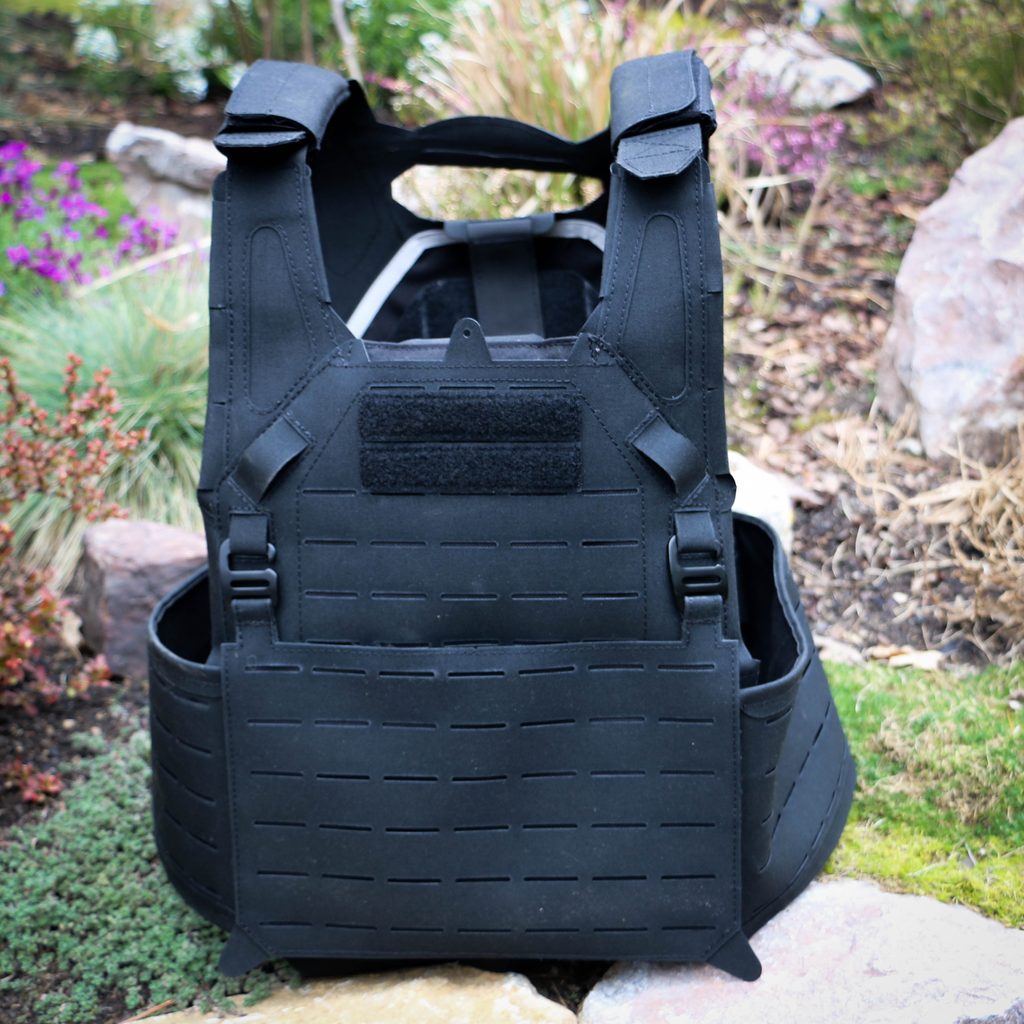 Dragoon vest black Drakkaria Outdoor Camping and crafting Wulflund