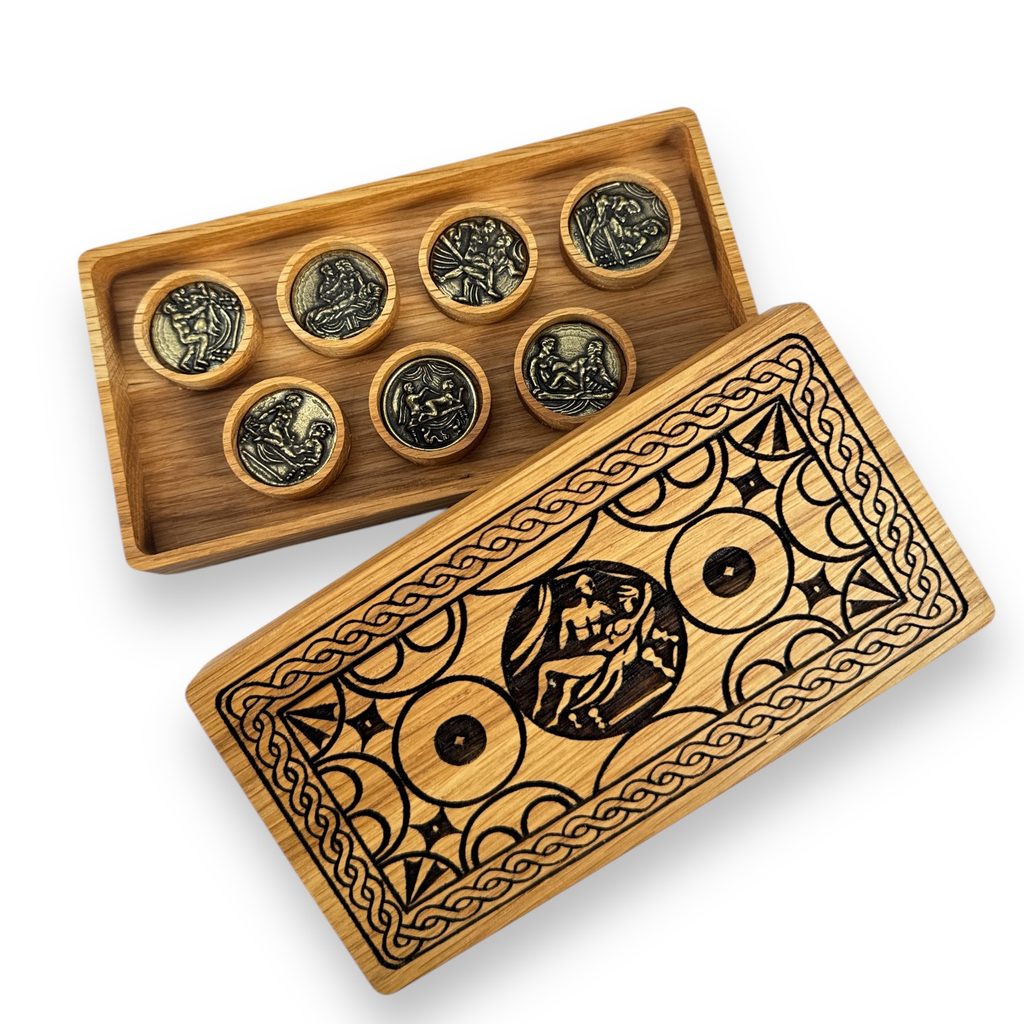 Roman Spintriae - erotic tokens, Pompeii Wulflund