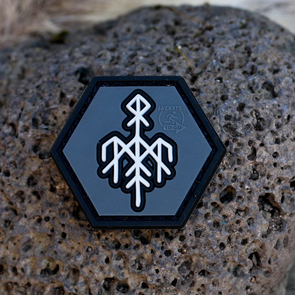 Wardruna Rune Patch 3D PVC military patches Accessories, Fashion Wulflund