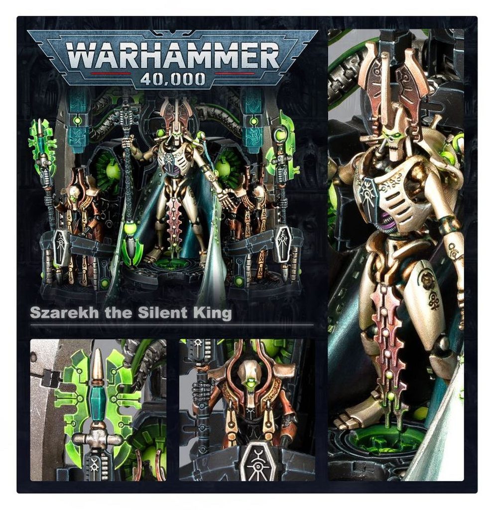 WARHAMMER 40K - SZAREKH, THE SILENT KING GamesWorkshop Warhammer 40K ...