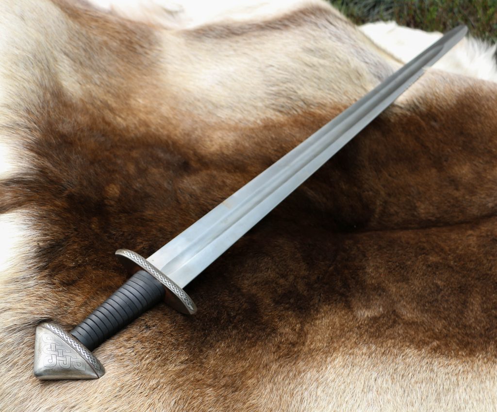 BORG, Viking Sword, etched and blunt Wulflund